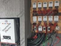 China STS Smart Prepaid Electricity Meter 100A Single Phase with RF PLC Communication for sale