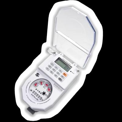 China STS Prepaid Water Meter DN15 DN20 DN25 2.5 4 6.3 m³/h Flow Rate 99999m³ Measurement Range for sale