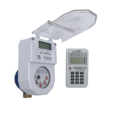 China STS Standard Prepaid Water Meter DN15 IP68 M-Bus 2.5m3/h Flow Rate 16bar for sale