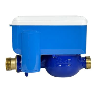 China STS Standard Prepaid Water Meter DN15-DN25 IP68 Lora RF Smart Water Meter with LCD Display for sale
