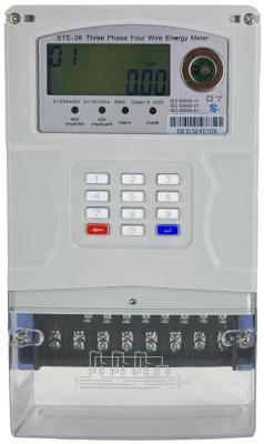 China Stron STE38 Single Phase Smart Electricity Meter 200mm LCD Digital Display Energy Saving for sale