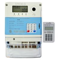 China STE18-GS Prepaid Smart Electricity Meter with RF/Lora Communication for AMI Solutions for sale