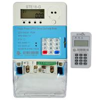 China STS Prepaid Electricity Meter STE18-GS Dual Mode GPRS 433MHz RF 300m Range for sale