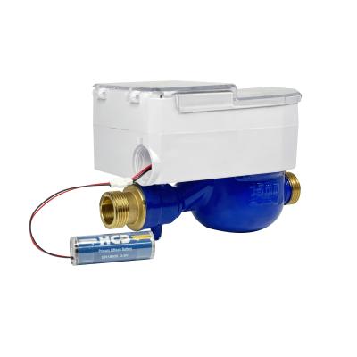 China Prepaid Water Meter DN15 DN20 DN25 Multi-Jet 7.8 Velocity Wall-Mounted Industrial Flow Meter for sale