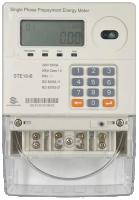 China Smart Prepaid Electricity Meter Single Phase 230V Class 1 Accuracy Keypad Input Token Type for sale