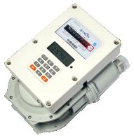 China STS Keypad Prepaid Gas Meter with Valve Control 1.6m3/h G1.6 for sale