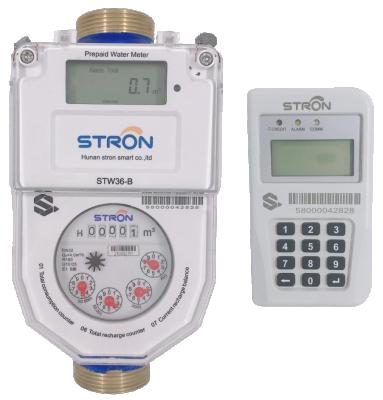 China Smart Water Meter STW36-B LoRaWAN NB-IoT AMI Meter 0-999999L Measurement Range for sale