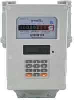 China STS Keypad Prepaid Gas Meter 1.6m3/h IC Card APP Recharge Anti-Tamper for sale