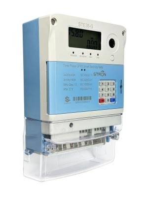 China Smart Prepaid Electricity Meter Single Phase 230V 50-60Hz IP54 Class 1 for sale