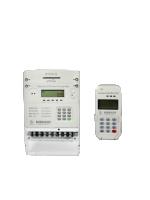 China GPRS Smart Three Phase Electricity Meter IEC 62053-21 Class 1.0 STS Prepaid Energy Meter for sale