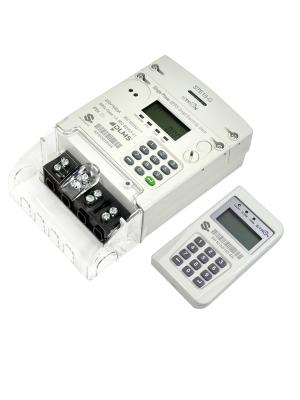 China Three Phase Prepaid Electricity Meter STE38-G GPRS 433MHz RF STS DLMS COSEM 8 Tariff for sale