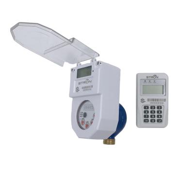 China STS Integrated Keypad Smart Water Meter DN15 IP68 Prepaid with Anti-Tamper for Accurate Flow Measurement for sale