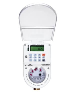 China Brass STS Prepaid Water Meter DN15 DN20 DN25 16 Bar IP68 for Residential Use for sale