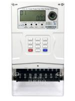 China STS Approved Three Phase Prepaid Electricity Meter 100A Class 1.0 Accuracy IP54 LCD Display for Africa Utilities for sale