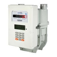 China STS Prepaid Smart Gas Meter G1.6 G2.5 G4.0 LORAWAN Vertical Aluminum Housing for sale