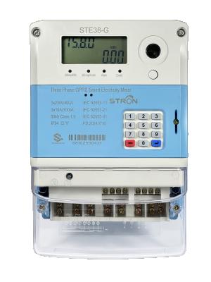 China Class 1 Smart Prepaid Electricity Meter 230V 50-60Hz Single Phase IP54 for sale