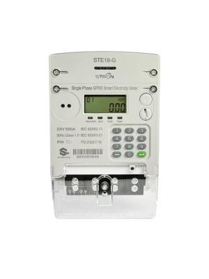 China STS Prepaid Meter 4G LTE Single Phase Class 1.0 Accuracy IP54 Waterproof Smart Electricity Meter for sale