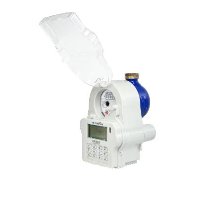 China STS PREPAID BIG BATTERY WATER METER for sale