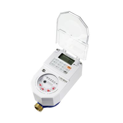 China Prepaid Water Meter STW36-A Brass Body Multi-Jet DN15-DN25 RF AMR System for sale