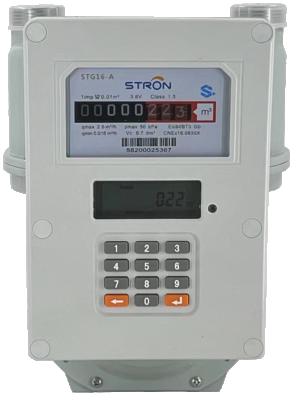 China STS Prepaid Smart Gas Meter 0-9999 M³ LoRaWAN IP65 with Valve Control and Leak Detection for sale