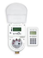 China STS Prepaid Water Meter 20mm Token Operated PAYG with LCD Display and Automatic Valve Control for sale