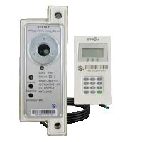 China DIN Rail Single Phase Smart Prepaid Electricity Meter 230V Class 1 Accuracy 50-60Hz for sale
