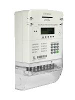 China Three Phase STS Prepaid Electric Meter 100A GPRS Remote Reading Tamper Proof for Industrial Commercial for sale