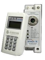 China STD18-B-P Prepaid PLC Din-Rail Single Phase Electricity Meter+CIU for sale