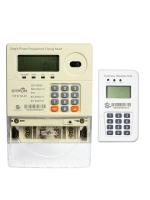 China STS Prepaid Meter Split Keypad Design RF Communication Anti-Tamper 20-Digit Token Energy Management for sale