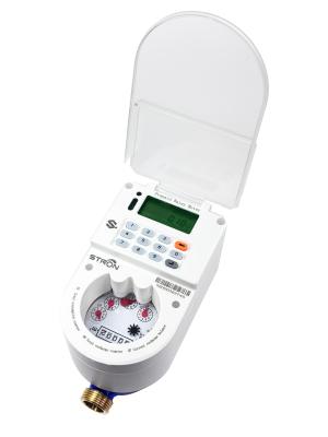 China STS Smart Prepaid Keypad Water Meter Class B with LCD Display for sale