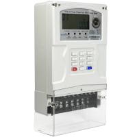 China STE38-A LCD Display Type Smart Prepaid Electricity Meter Including Class 1.0 Measurement Accuracy and Supported Remote Disconnection for Power Usage for sale