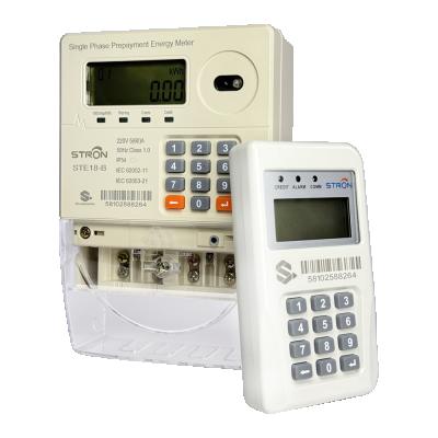 China Smart Prepaid Electricity Meter with RF Remote Reading Split Meter Design and STS Standard Prepayment for sale