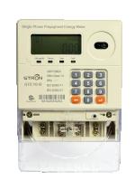 China Smart Prepaid Electricity Meter IP54 Single Phase 230V 50-60Hz Class 1 for sale