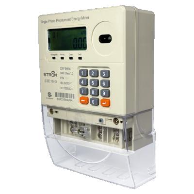 China Smart Prepaid Electricity Meter with RF Remote Reading Split Meter Design and STS Standard Prepayment for sale