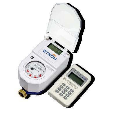 China StronSmart STW36-A STS Prepaid Smart Water Meter IP68 LCD Display 0.1-90C for sale
