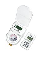 China STS PREPAID BIG BATTERY WATER METER for sale