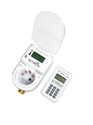 China STS PREPAID BIG BATTERY WATER METER for sale