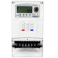 China STS Smart Prepaid Electricity Dual Source Meter with battery voltage 3.3V and sleep current 0.5mA ensuring long term operation and data collection for sale