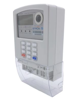 China Three Phase Prepaid Energy Meter SmartPay Trio 3800 Keypad Enabled 50/60Hz for sale