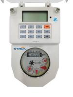 China STW36-A DN15 STS Standard Keypad Prepaid Brass Water Meter with 16 Bar Pressure and 8-Year Battery Life for sale