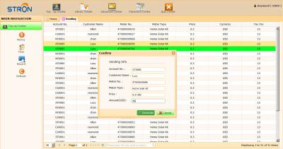 China Stronpay Vending Machine Inventory Management STS Standard System with Token Generation and Meter Control for sale