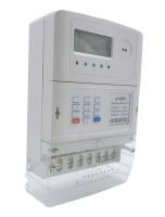 China STE38-A STS Standard Prepaid Three Phase Electricity Meter 100A Max Current IP54 Rated for sale