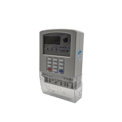 China Single Phase 1000imp/KWh Smart Prepaid Electricity Meter Anti Tamper for sale