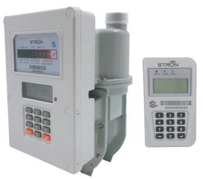 China G2.5 Intelligent Gas Meter with STS Certification, 2.5 m³/h Flow Rate and 6-Year Battery Life for sale