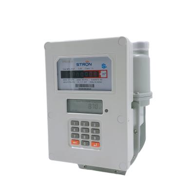 China STG16-A Steel Prepaid Gas Meter 1.6m³/h with STS Standard and Mobile Money Integration for sale