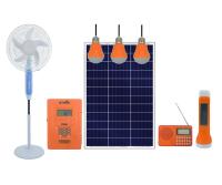China 30W Solar Home System with 12.8V LiFePO4 Battery, 6000mAh Capacity and Pay-As-You-Go Functionality for sale