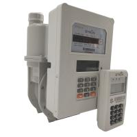 China G4 2dm³ STS Certified Smart Prepaid Gas Meter with Automatic Valve Control and IP67 Rating for sale
