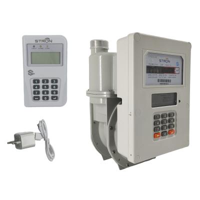 China STS Split-Type Prepaid Gas Meter  and an independent Customer Interface Unit CIU  Leveraging 300–400m RF communication capability for sale