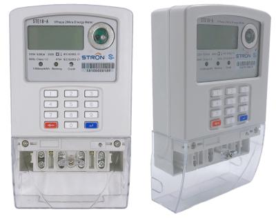 China Keypad Type STS Prepaid LORA-RF Single Phase Electricity Meter with IP54 Waterproof for sale