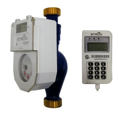 China STW36-C Multijet Pay As You Go Water Meter with R160 Recharger - STS Compliant Prepayment System with 20-bit Token Security for sale